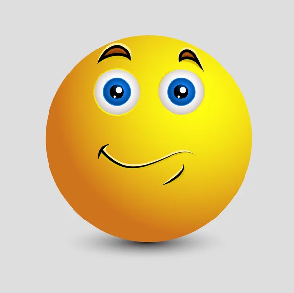 Dumbfounded Smiley Face