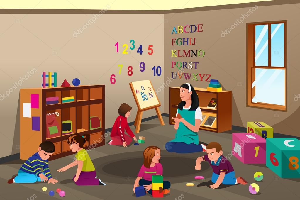 Kindergarten Class Clipart