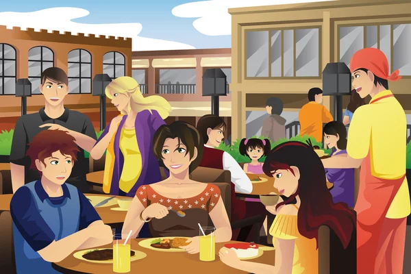 Restaurant cartoon Vector Art Stock Images | Depositphotos