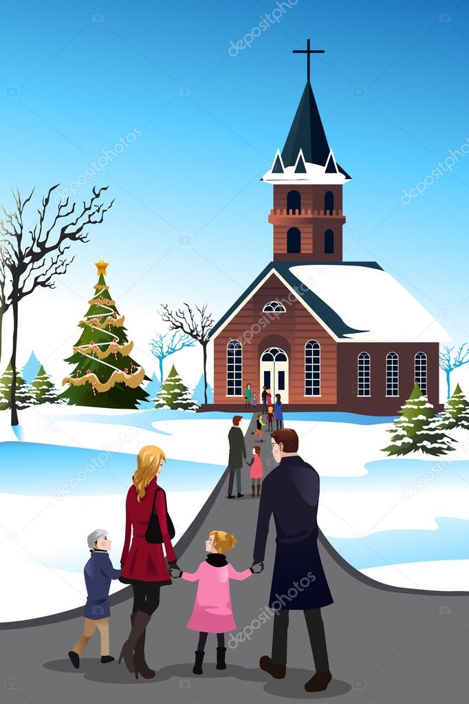 Church Family Clipart