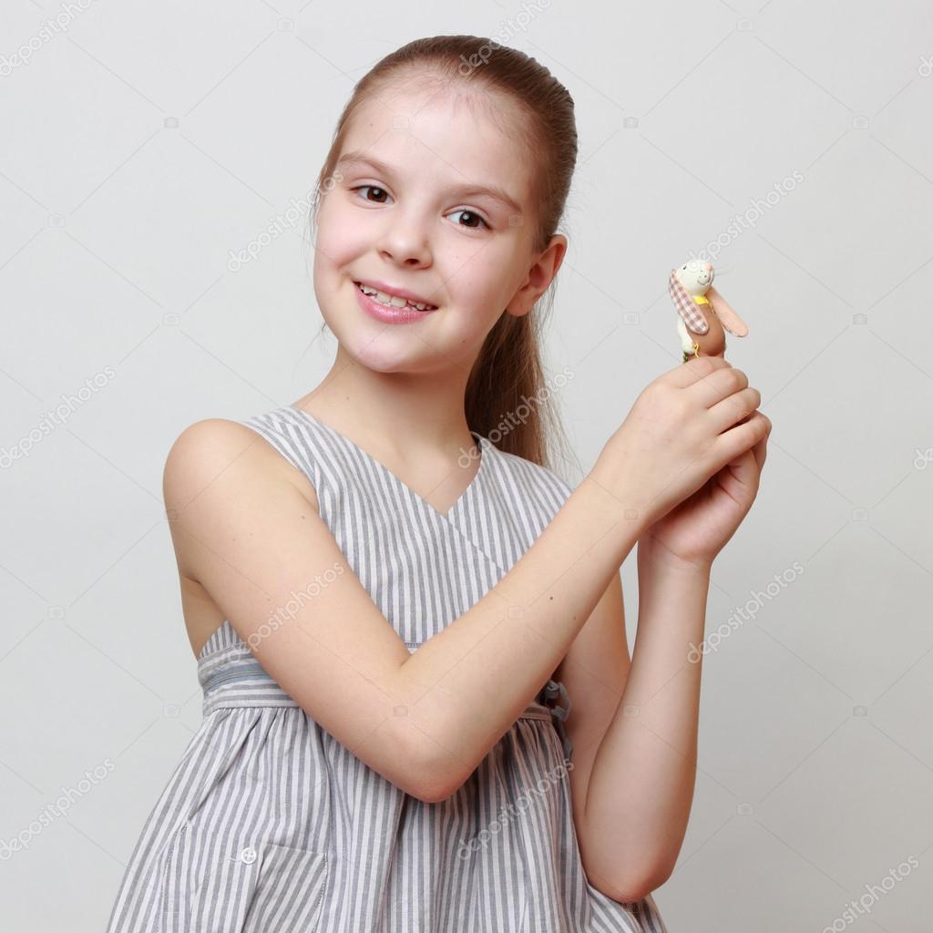 Kid and Holiday symbol — Stock Photo © Mari1Photo #68407975