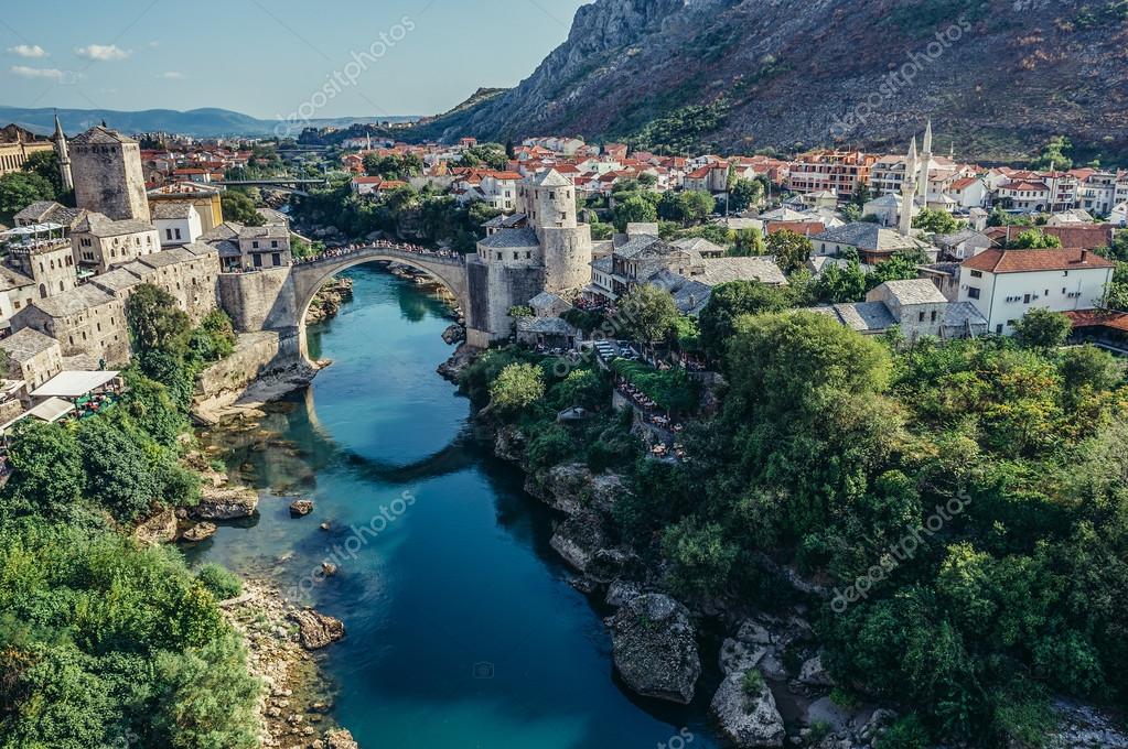 Bridge in Mostar – Stock Editorial Photo © fotokon #112494012