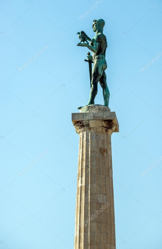 Victor monument in Belgrade Stock Photo by ©fotokon 98313422