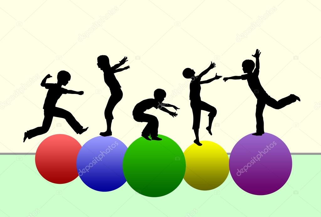 Developing Motor Skills — Stock Photo © sangoiri #58445491