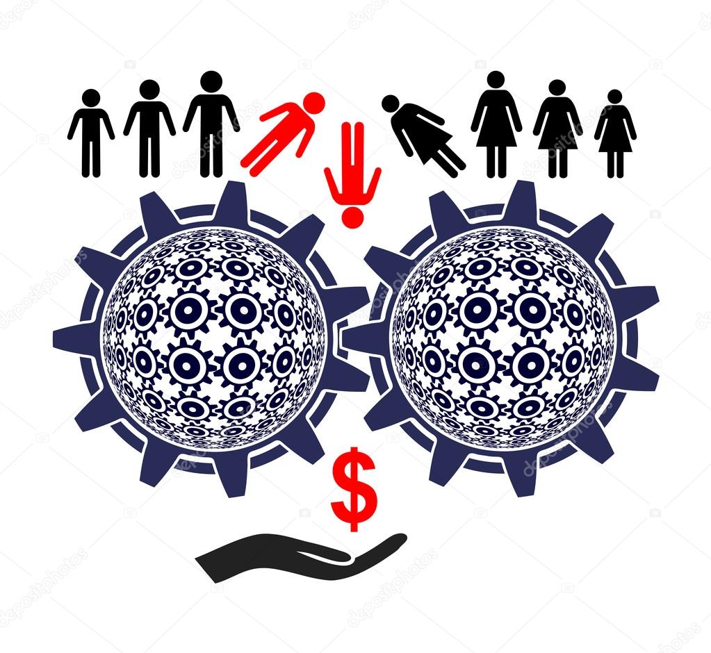 Explotación laboral: fotografía de stock © sangoiri #73855731 ...