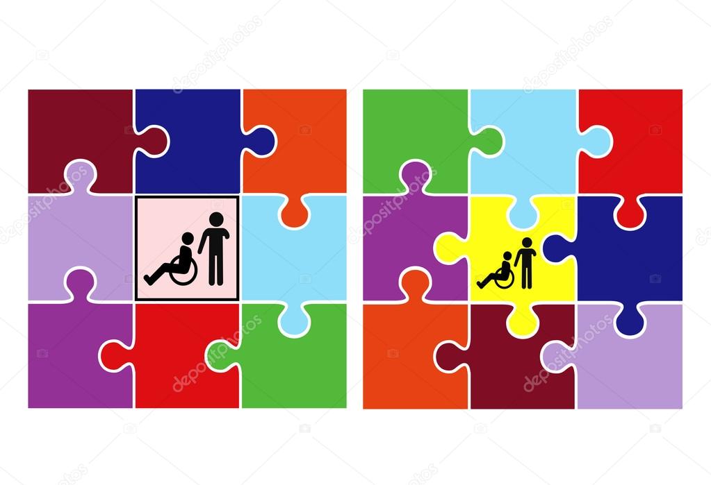 Intégration et inclusion — Photo de stock par ©sangoiri - 96549448