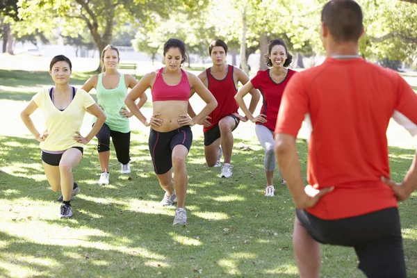 Instructor Running Fitness Boot Camp - Stock Image - Everypixel