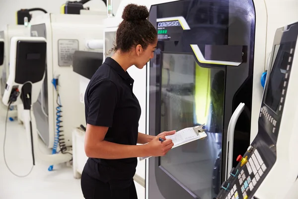 Female machine operator Stock Photos, Royalty Free Female machine ...