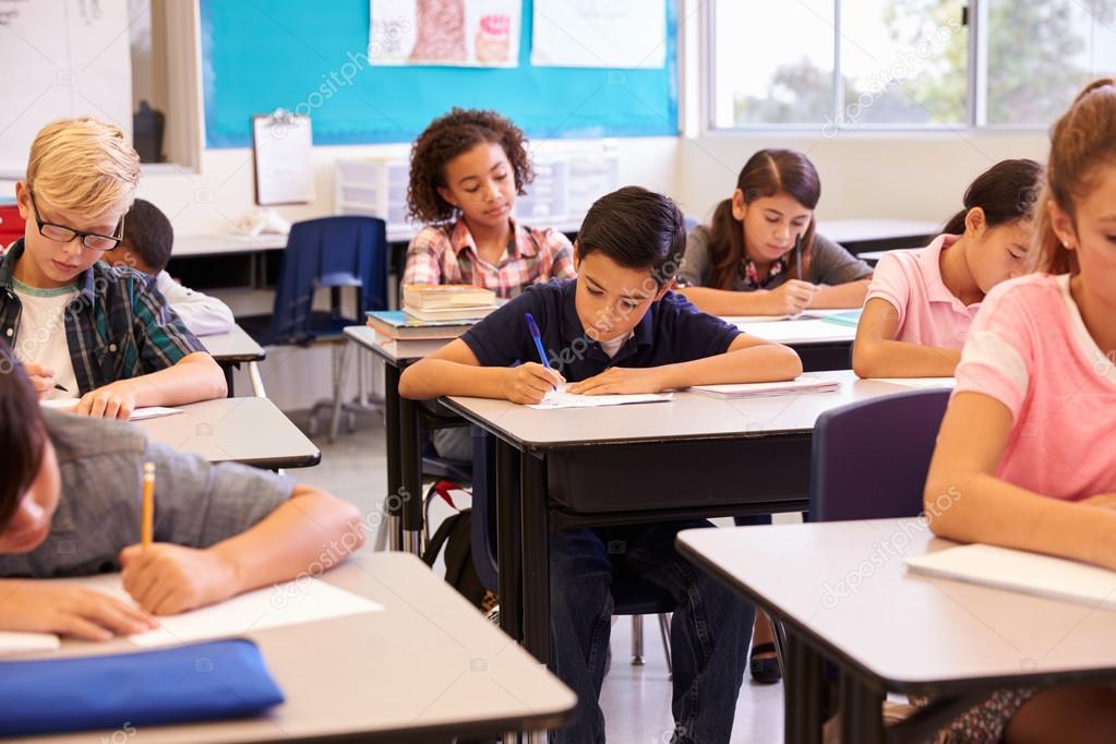 School Kids In Class