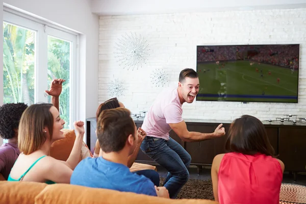 Friends watching tv Stock Photos, Royalty Free Friends watching tv ...