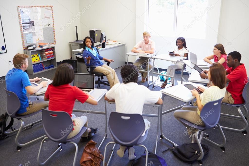 College Classroom Discussion