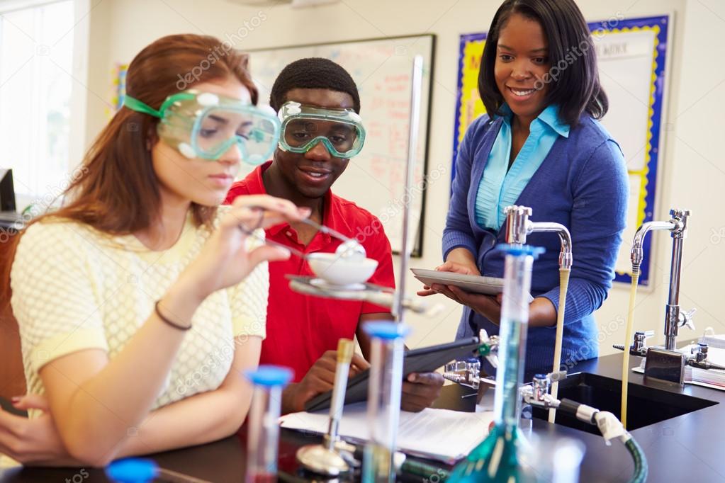 Pupils In Science Class Stock Photo by ©monkeybusiness 59344363