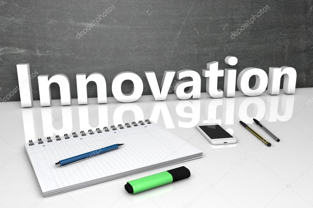 Innovation text concept — Stock Photo © Mazirama #119364254