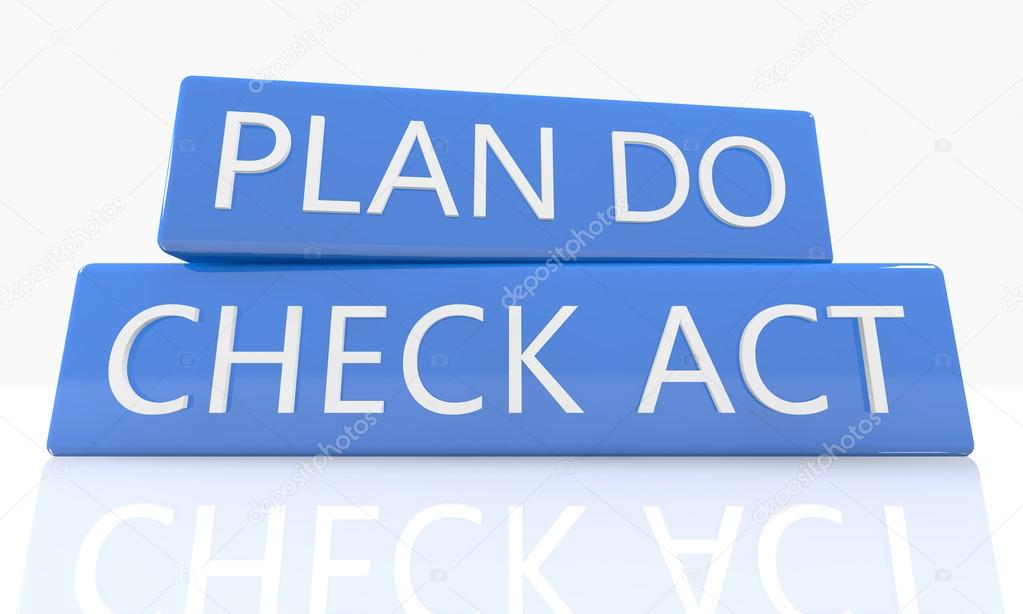 Plan Do Check Act Stock Photo by ©Mazirama 56571529