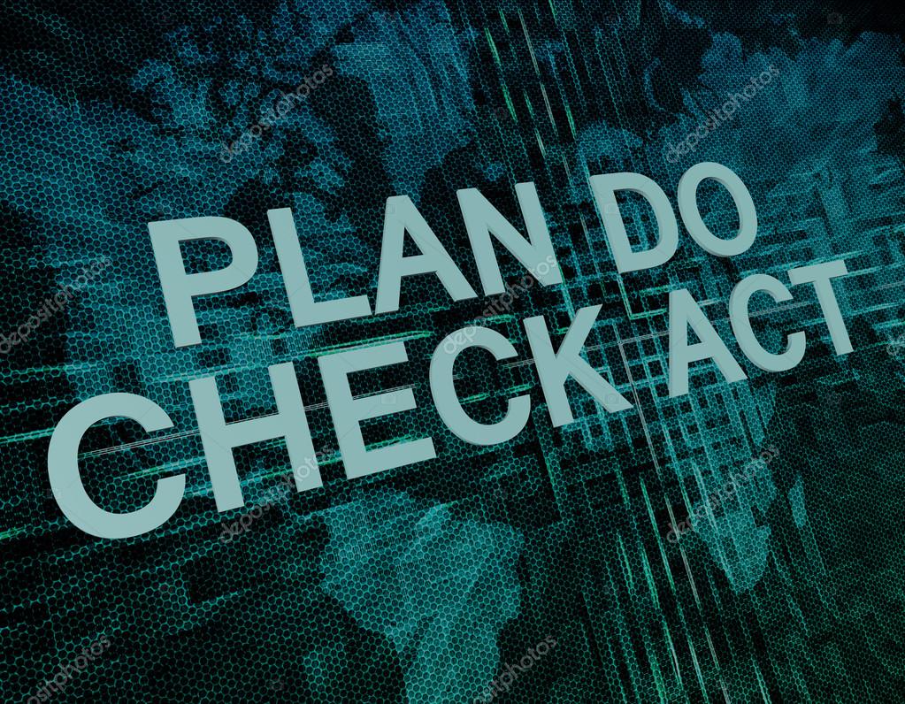 Plan Do Check Act Stock Photo by ©Mazirama 57491451