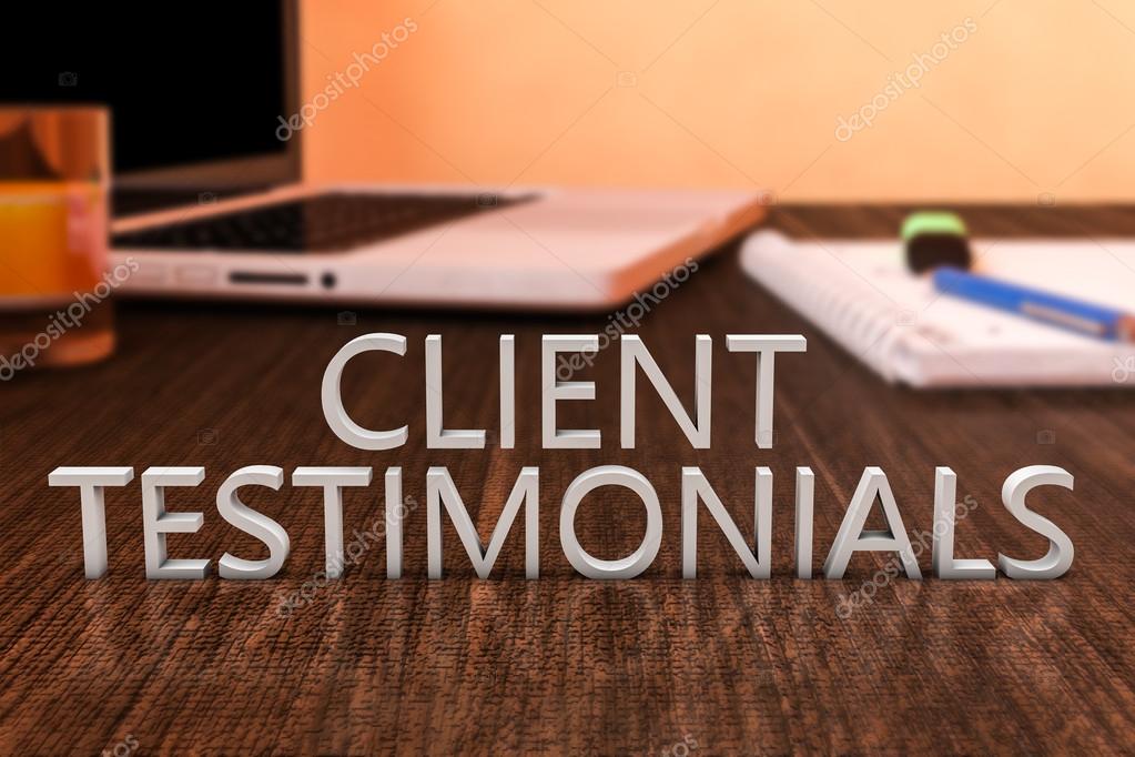 Client Testimonials Stock Photo by ©Mazirama 73010219