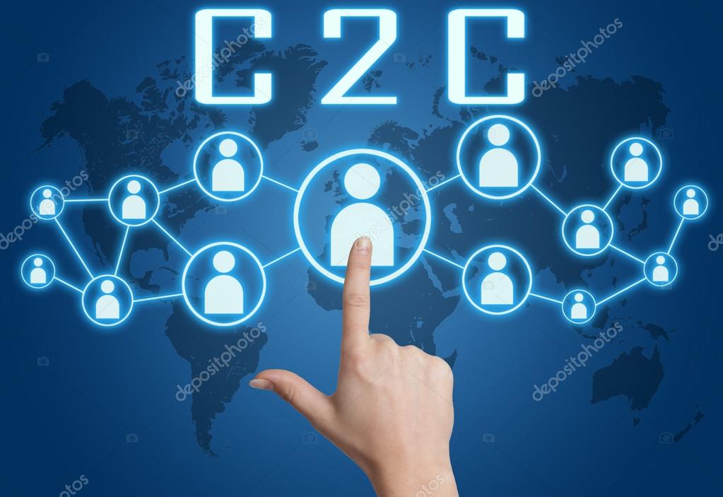 C2C Concept — Stock Photo © Mazirama #82084732