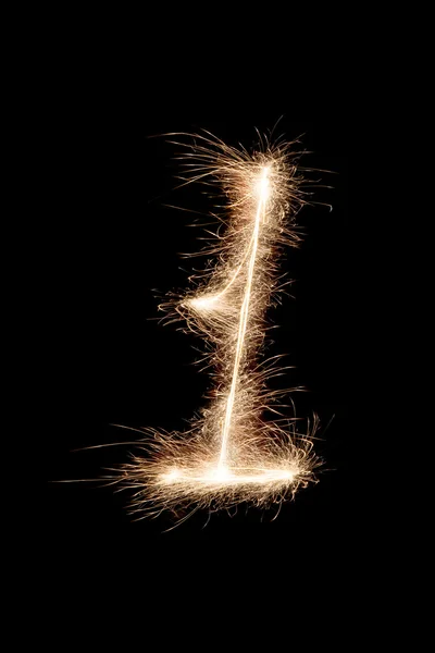 Fireworks numbers 3 — Stock Photo © grafoto #92655214