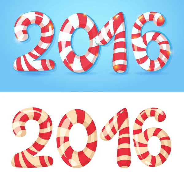 2016 nummers Vector Art Stock Images | Depositphotos