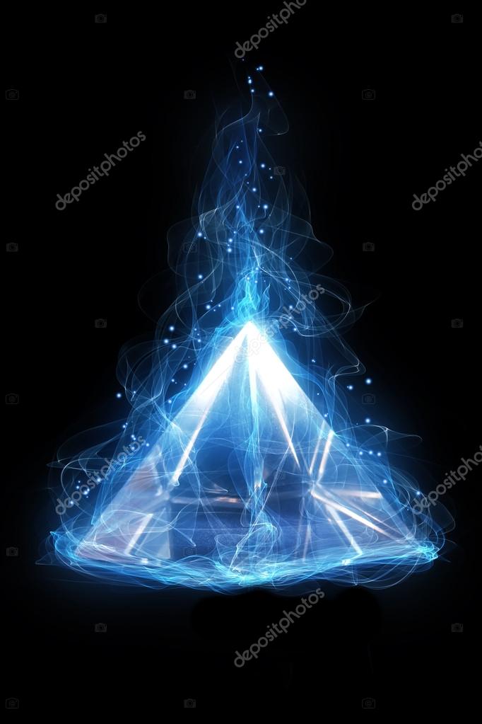 Magic glass pyramid Stock Photo by ©xanya69 54339027