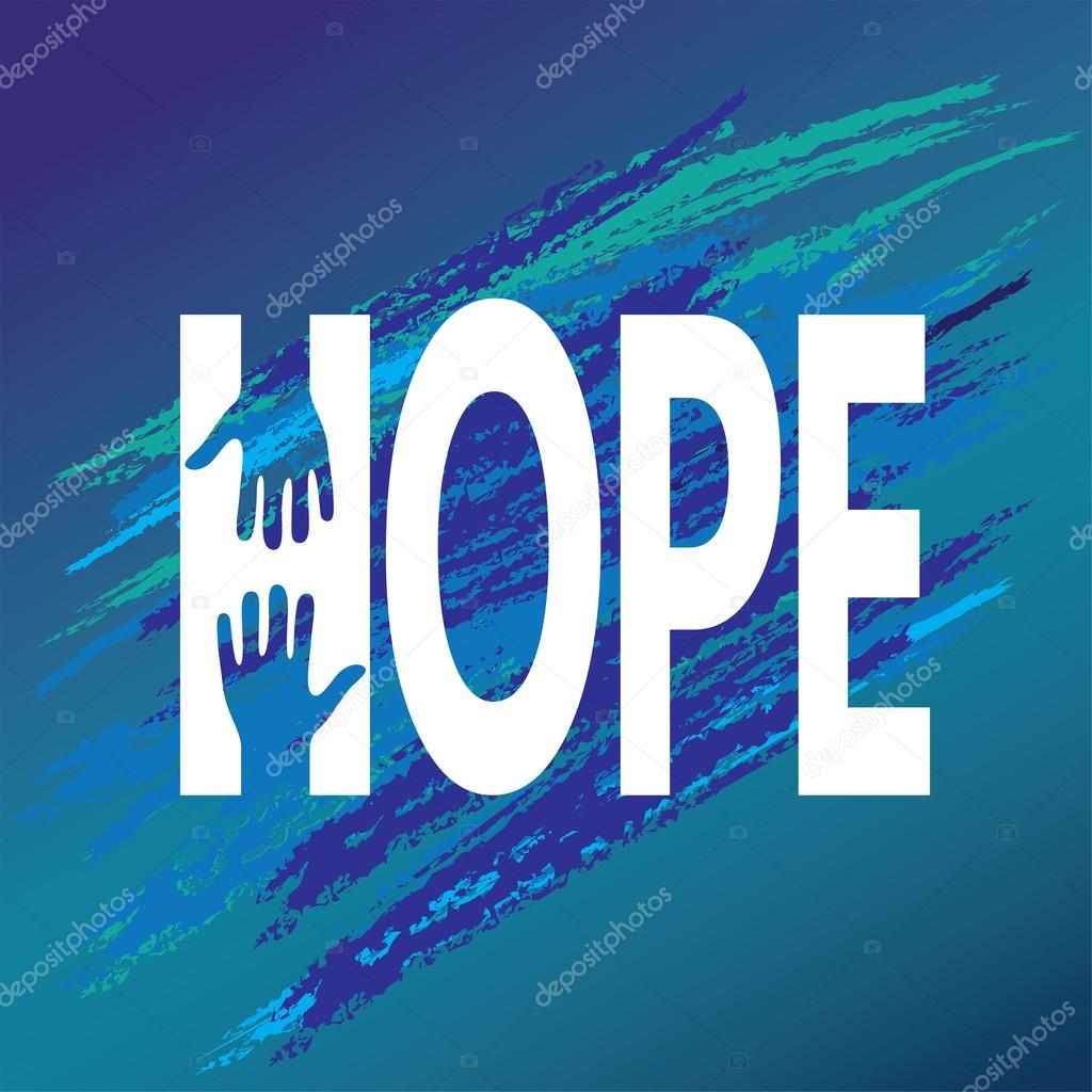 Hand of hope encouragement. Support moral vector Stock Vector Image by ...
