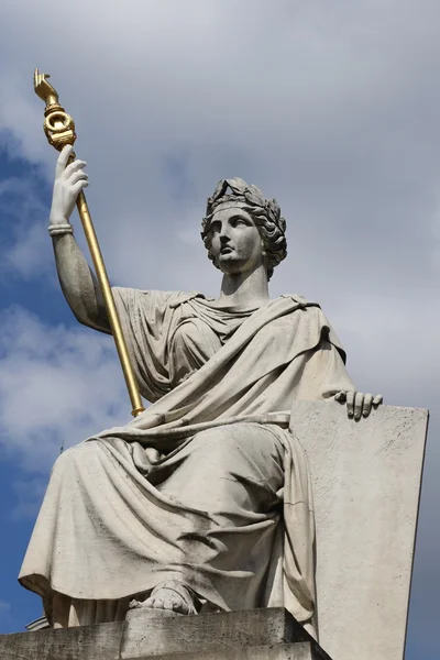 Staty of the Law in Paris — Stock Image