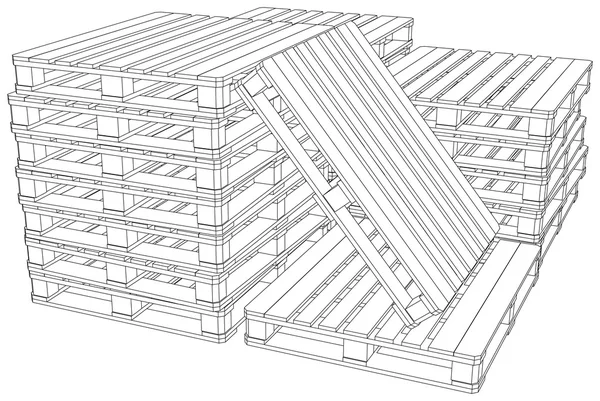 Vectores de stock de Tarimas, ilustraciones de Tarimas sin royalties ...