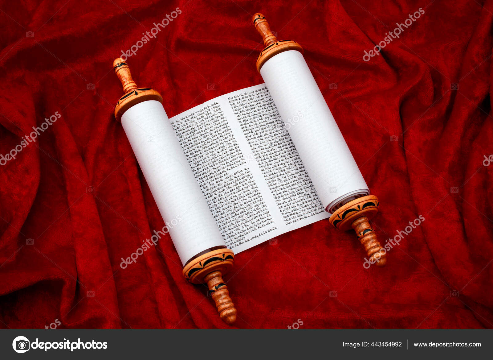 Torah Scroll Background