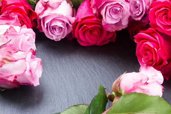 Roses frame Stock Photos, Royalty Free Roses frame Images | Depositphotos