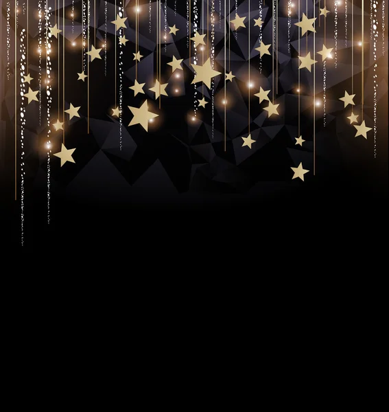 Golden Stars Background Stock Vector Image by ©AlessandraM #110650814