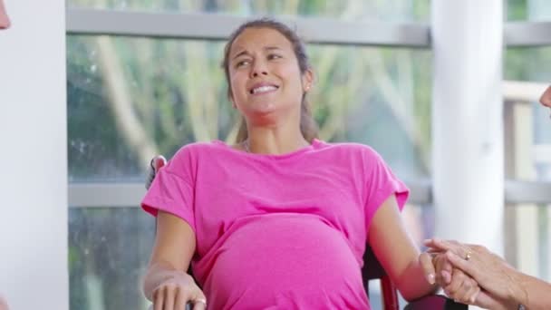 Pregnant woman going into labour ⬇ Video by © Hotelfoxtrot Stock ...