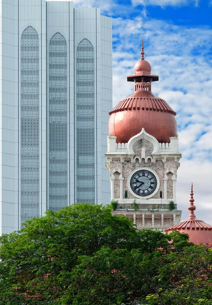 Menara jam Sultan Abdul Samad. Kuala Lumpur, Malaysia — Foto Stok ...