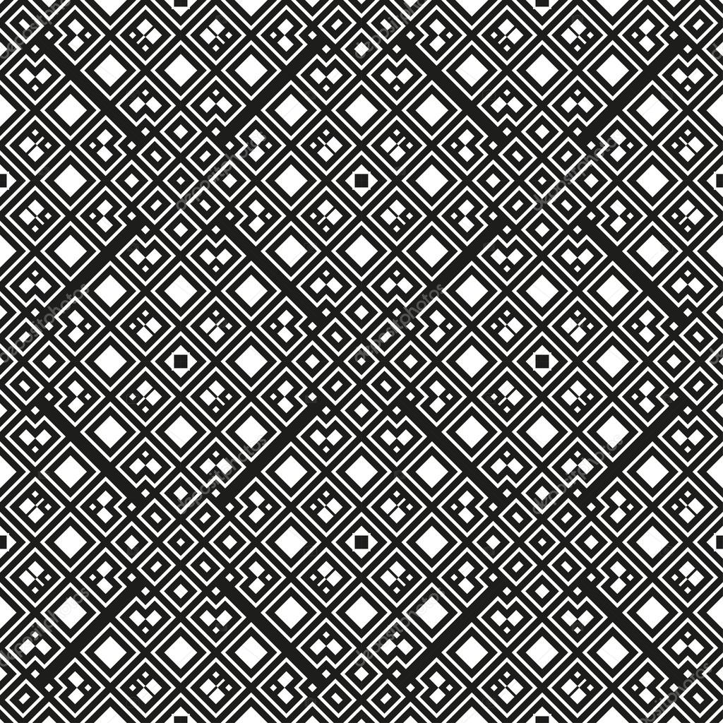 Un élégant motif vectoriel noir et blanc Vecteur par ©Mirina 97055432
