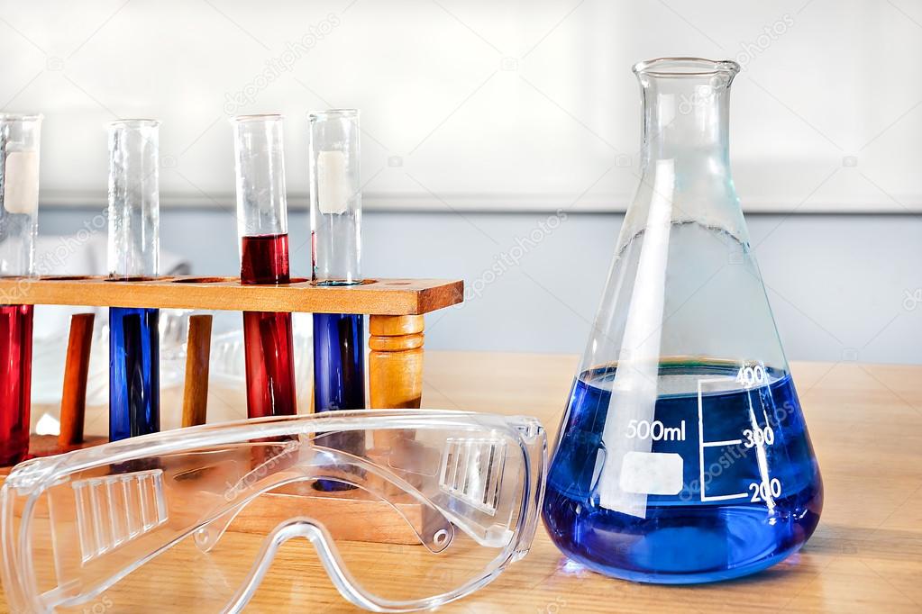 Science Test Tubes And Beakers