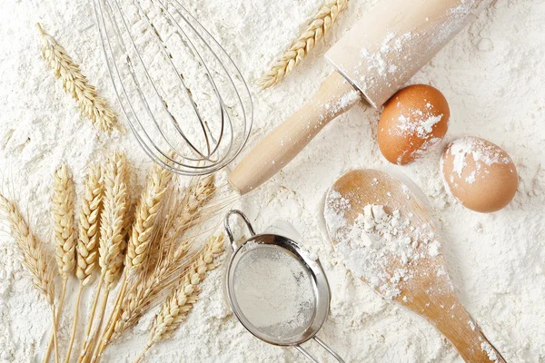 Flour background - Stock Image - Everypixel