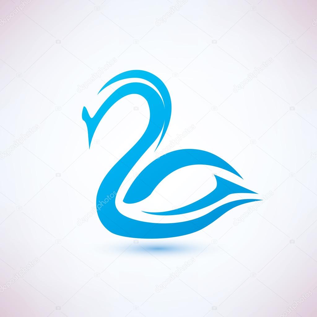 Swan symbol Stock Vector Image by ©baldyrgan #56172783