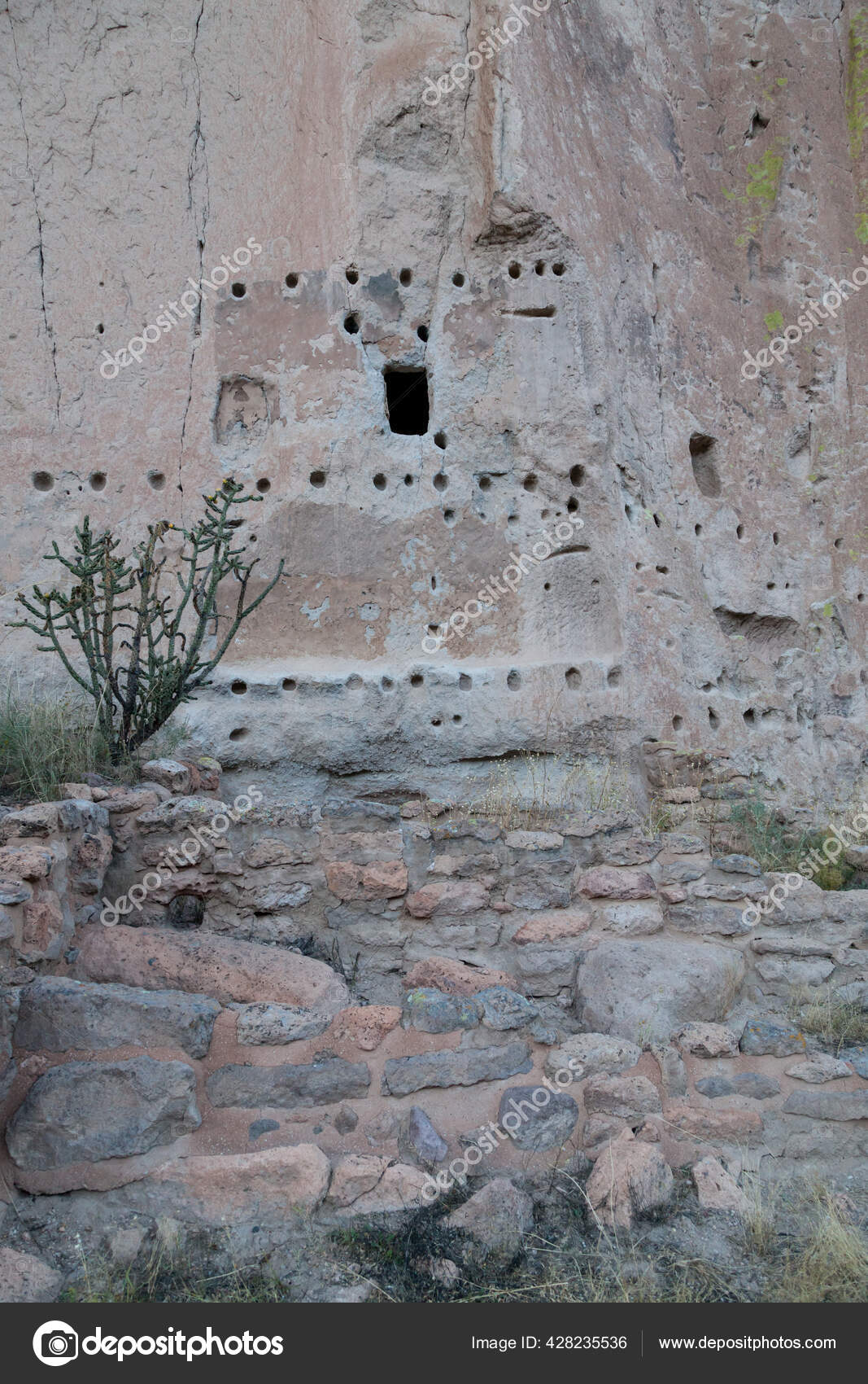 Foundation Brick Clay Still Stands Tall Building Used Butted Sandstone ...