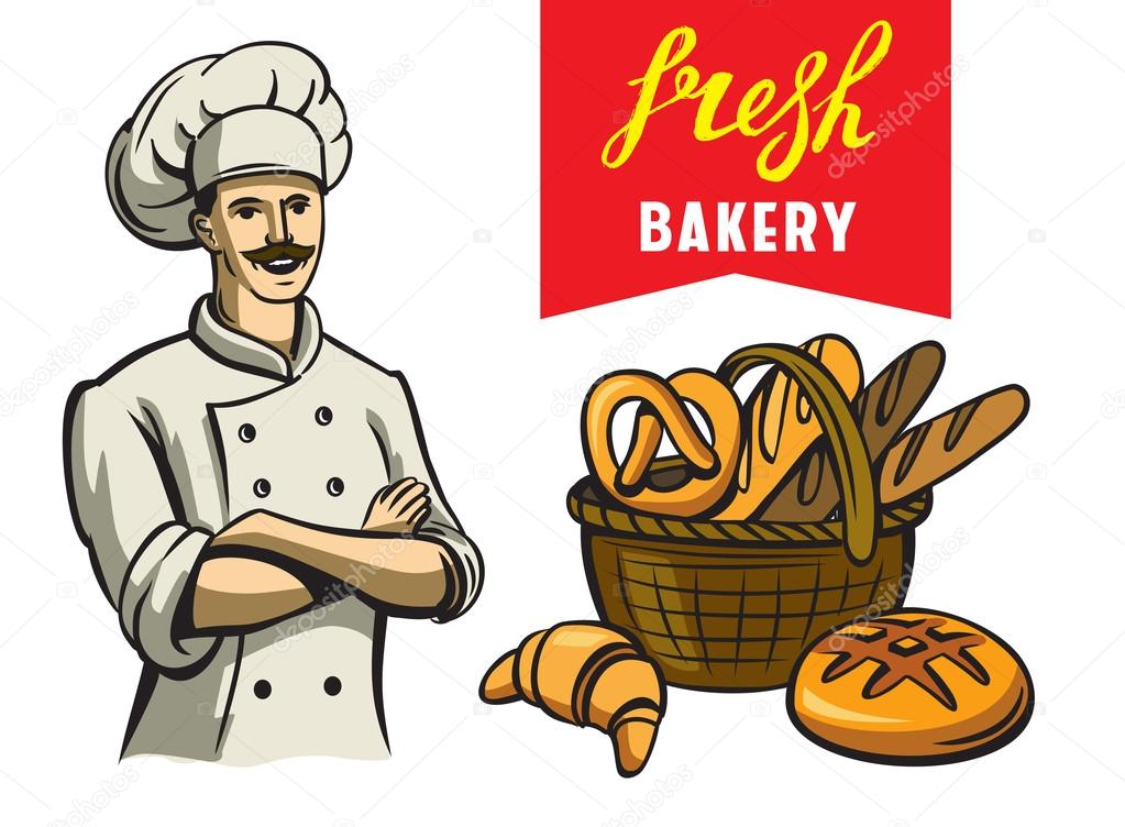 Chef and bakery Stock Vector Image by ©bioraven #101476254