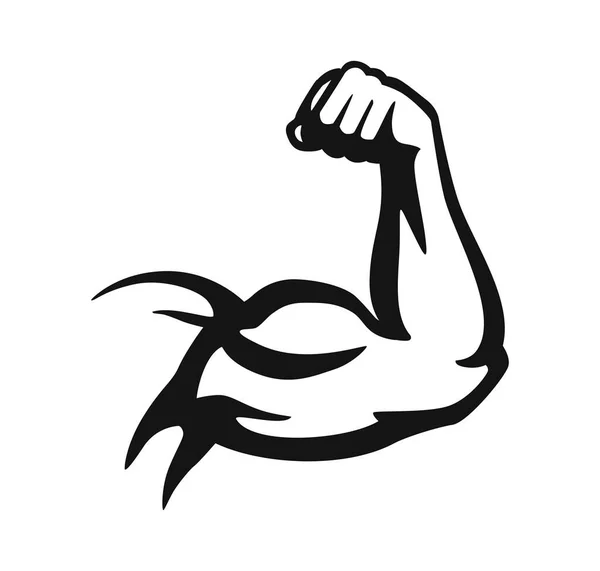 Muscle Arm Logo Computer Icons Biceps Muscle Arm, Database, Orange,