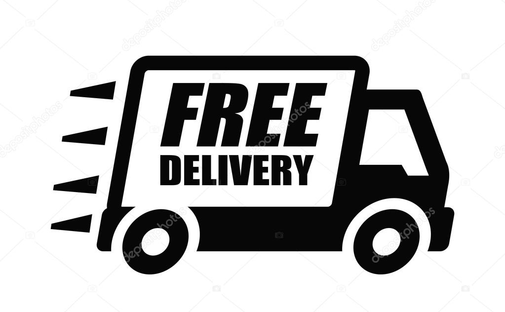 Free delivery Stock Vector by ©bioraven 59030187 Free delivery Stock Vector by ©bioraven 59030187