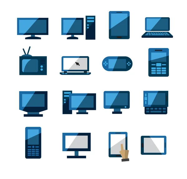 Electronic devices — Stock Vector © bioraven #13612266