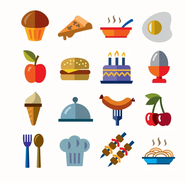 Food icons Stock Vector Image by ©bioraven #7651565