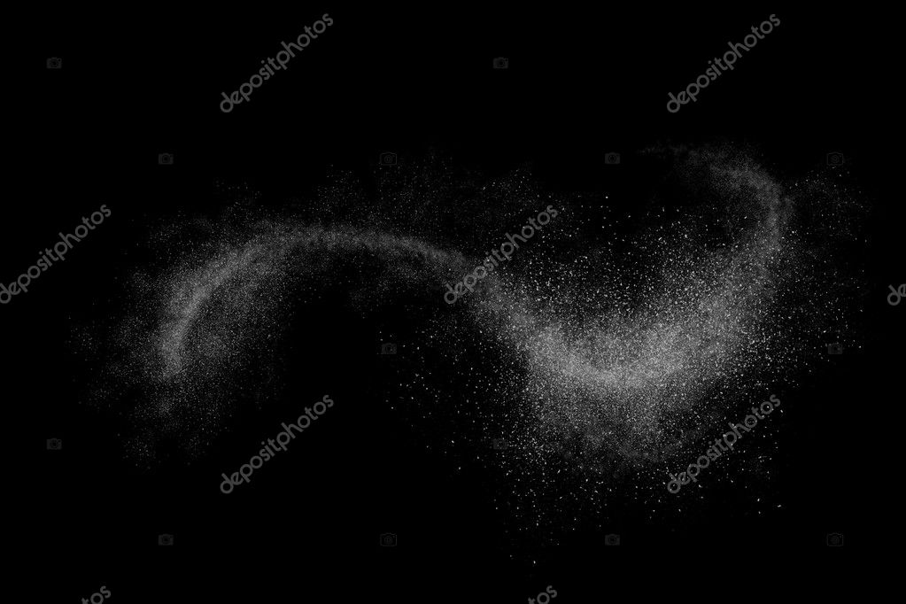 Black and white abstract powder explosion background Stock Photo by ...