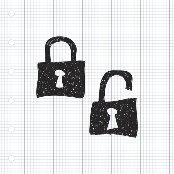 Padlock cartoon Vector Art Stock Images | Depositphotos