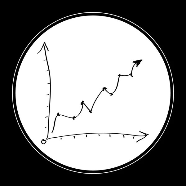 Simple doodle of a chart Stock Vector by ©chrishall 95782110