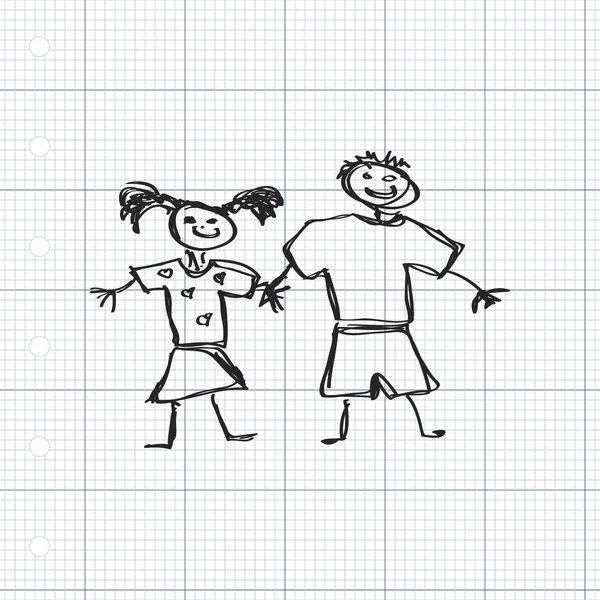 12,842,177 Mom dad drawing Vector Images | Depositphotos