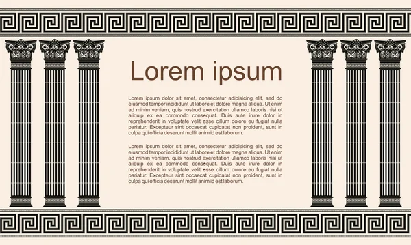 Vector Greek background. Stock Vector Image by ©migfoto #122309888