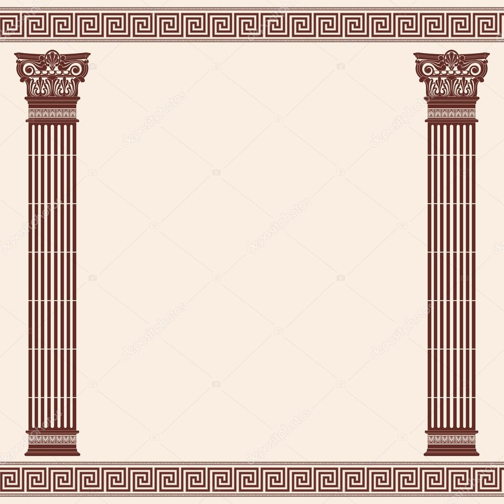 Vector Greek background. — Stock Vector © migfoto #122318628