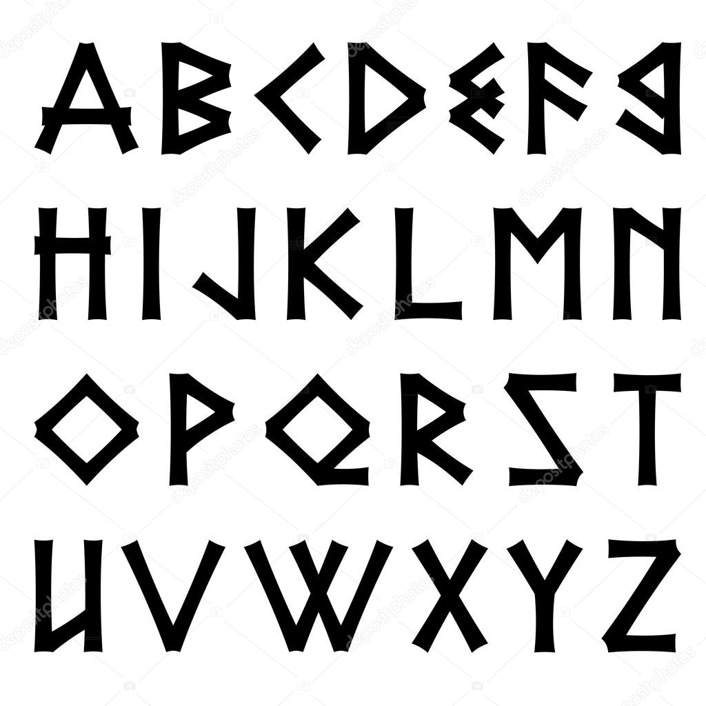 Egyptian vector font Stock Vector Image by ©migfoto #96578194 Egyptian vector font Stock Vector Image by ©migfoto #96578194