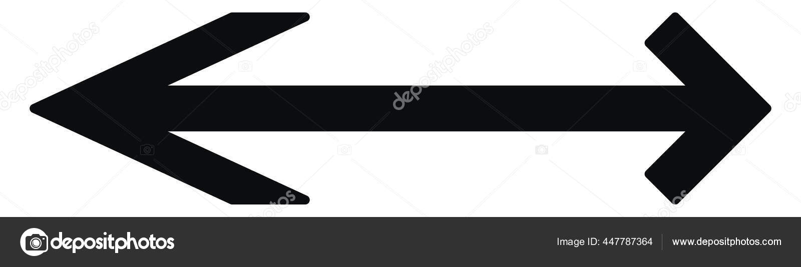 Black Arrows Pointing Left